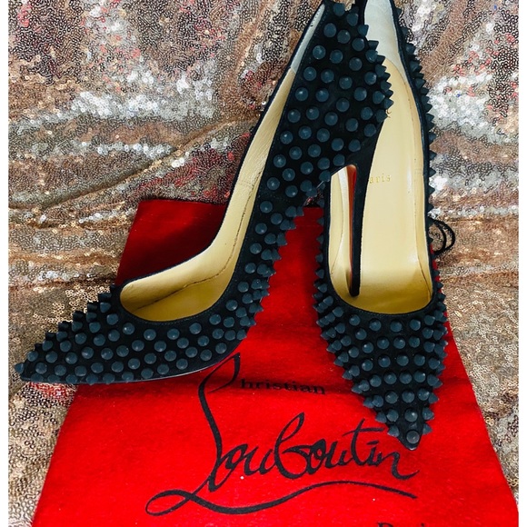 Christian Louboutin | Shoes | Christian Louboutin Black So Kate Spikes ...